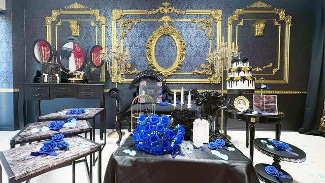 【1月オープン!】博多/💜黒×ゴシック×姫系撮影スタジオ💜/推し活/生誕祭/コスプレ/モデル撮影/商用OK/ブライダル/控室の写真14