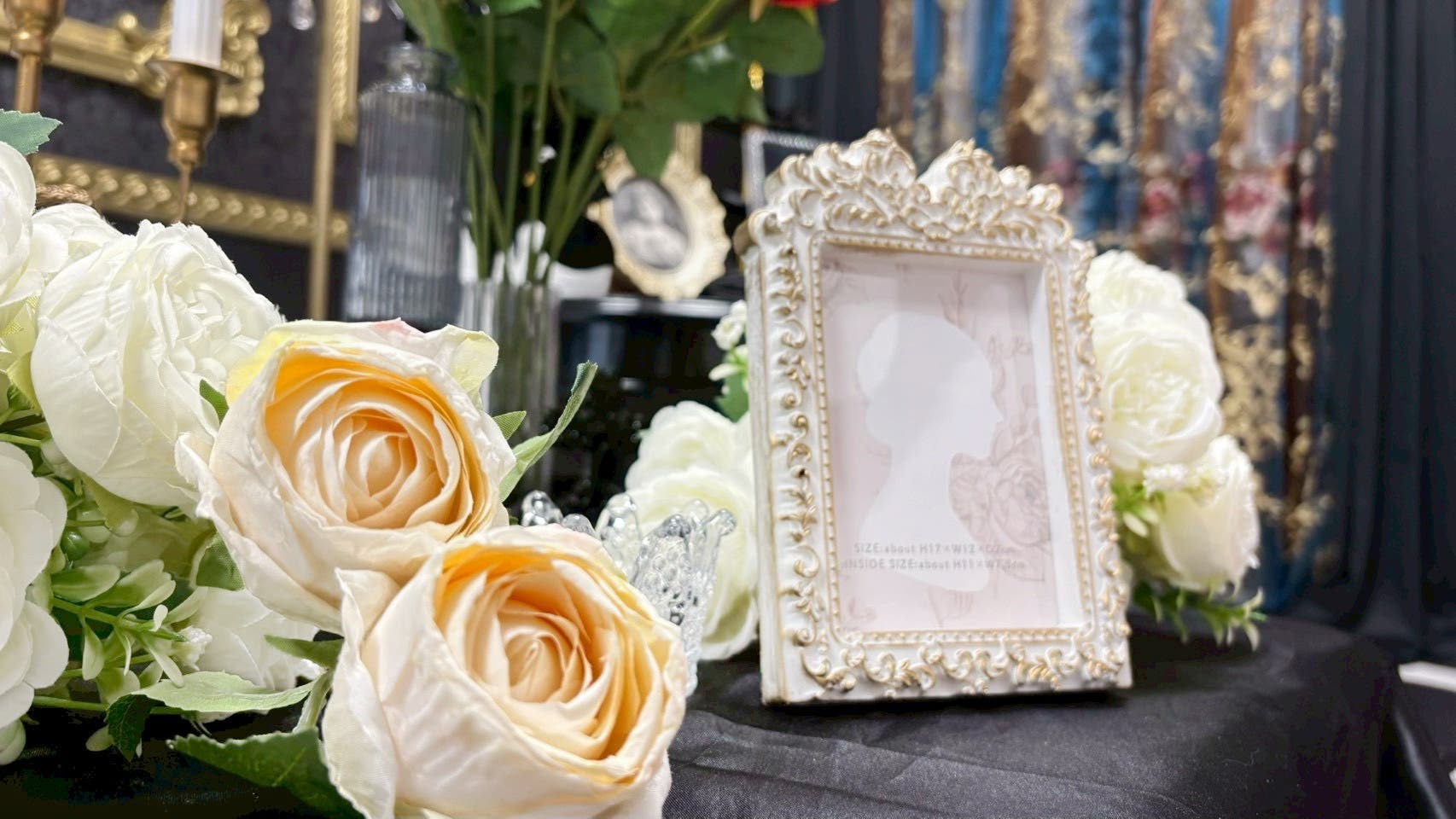 【1月オープン！】博多／💜黒×ゴシック×姫系撮影スタジオ💜／推し活／生誕祭／コスプレ／モデル撮影／商用OK／ブライダル／控室の写真10