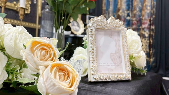 【1月オープン!】博多/💜黒×ゴシック×姫系撮影スタジオ💜/推し活/生誕祭/コスプレ/モデル撮影/商用OK/ブライダル/控室の写真10