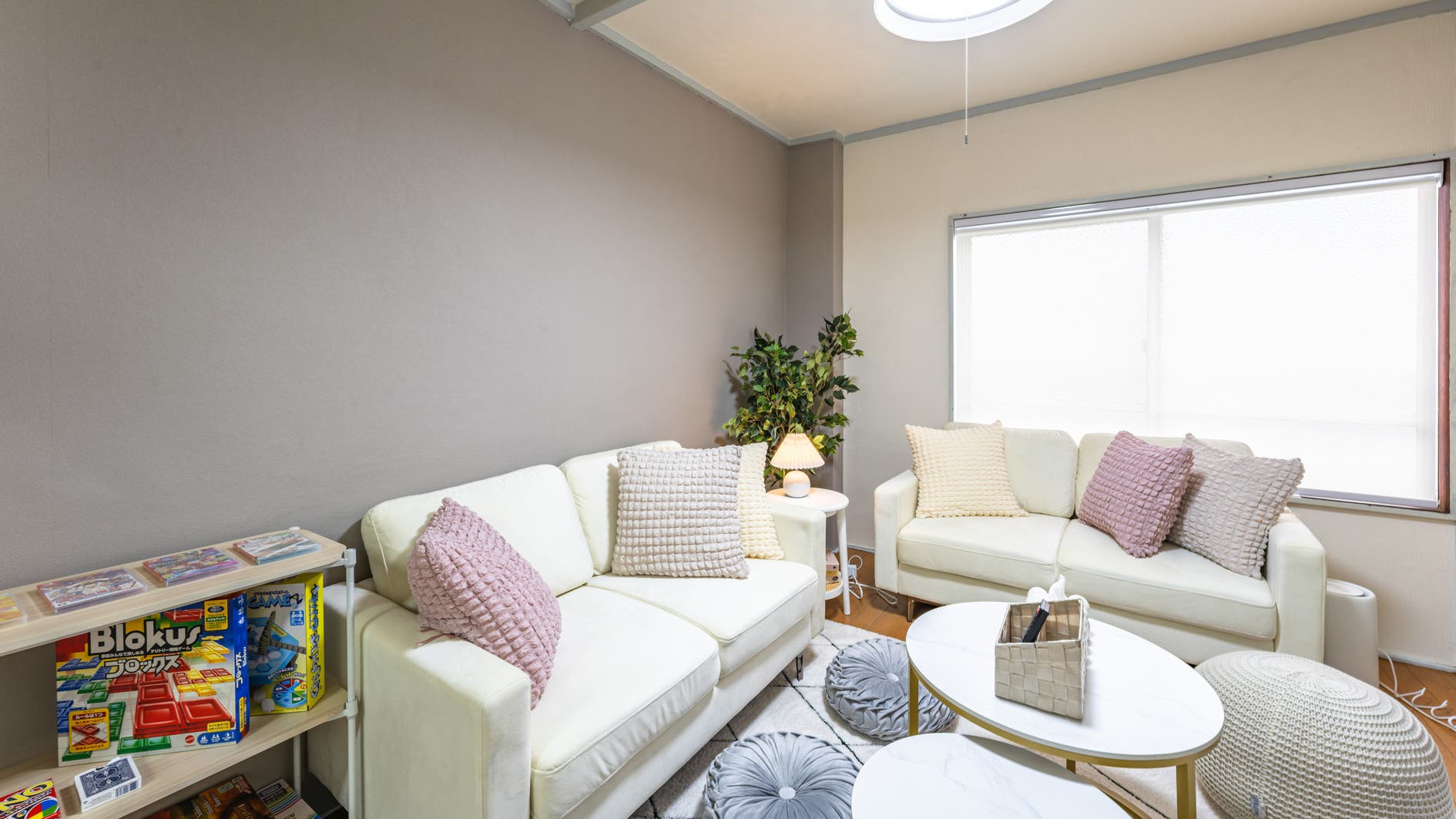 🎀韓国カフェ風💓天六3分✨12名OK🤍推し活女子会📸24h🌙2次会◎セブン10秒🏪WiFi📶映え空間×大画面📺の写真5