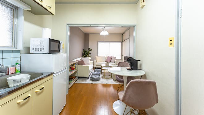 🎀韓国カフェ風💓天六3分✨12名OK🤍推し活女子会📸24h🌙2次会◎セブン10秒🏪WiFi📶映え空間×大画面📺の写真22