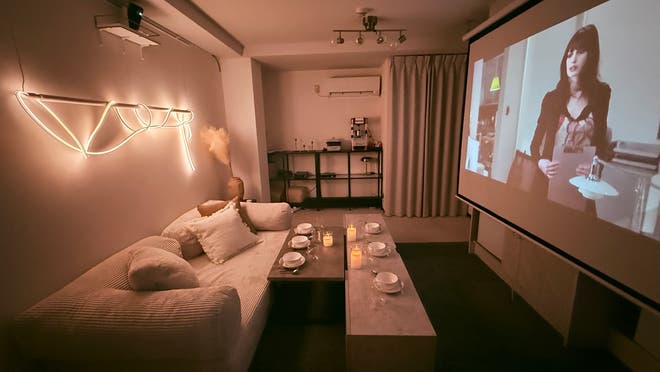 リニューアル特別価格!⛄️なんばすぐ🚶♂️映画🎬デート💑24H営業🌟誕生日会🎉撮影会📸女子会💖推し活✨️の写真1