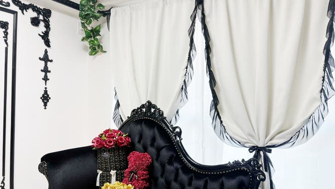 【1月オープン!】博多/💜黒×ゴシック×姫系撮影スタジオ💜/推し活/生誕祭/コスプレ/モデル撮影/商用OK/ブライダル/控室の写真27