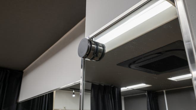 【二条駅徒歩5分】9m鏡で広々快適✨24hOK👌最大16人👬ダンス・バレエ・ヨガ・演劇・撮影の写真11