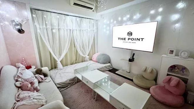 名古屋駅から徒歩5分|最大6名|24h利用可|推し活・コスプレ・撮影で大人気🎀姫可愛さNo.1👸✨55インチTV無料🤍の写真3