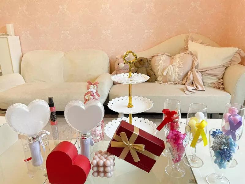 名古屋駅から徒歩5分｜最大6名｜24h利用可｜推し活・コスプレ・撮影で大人気🎀姫可愛さNo.1👸✨55インチTV無料🤍の写真26