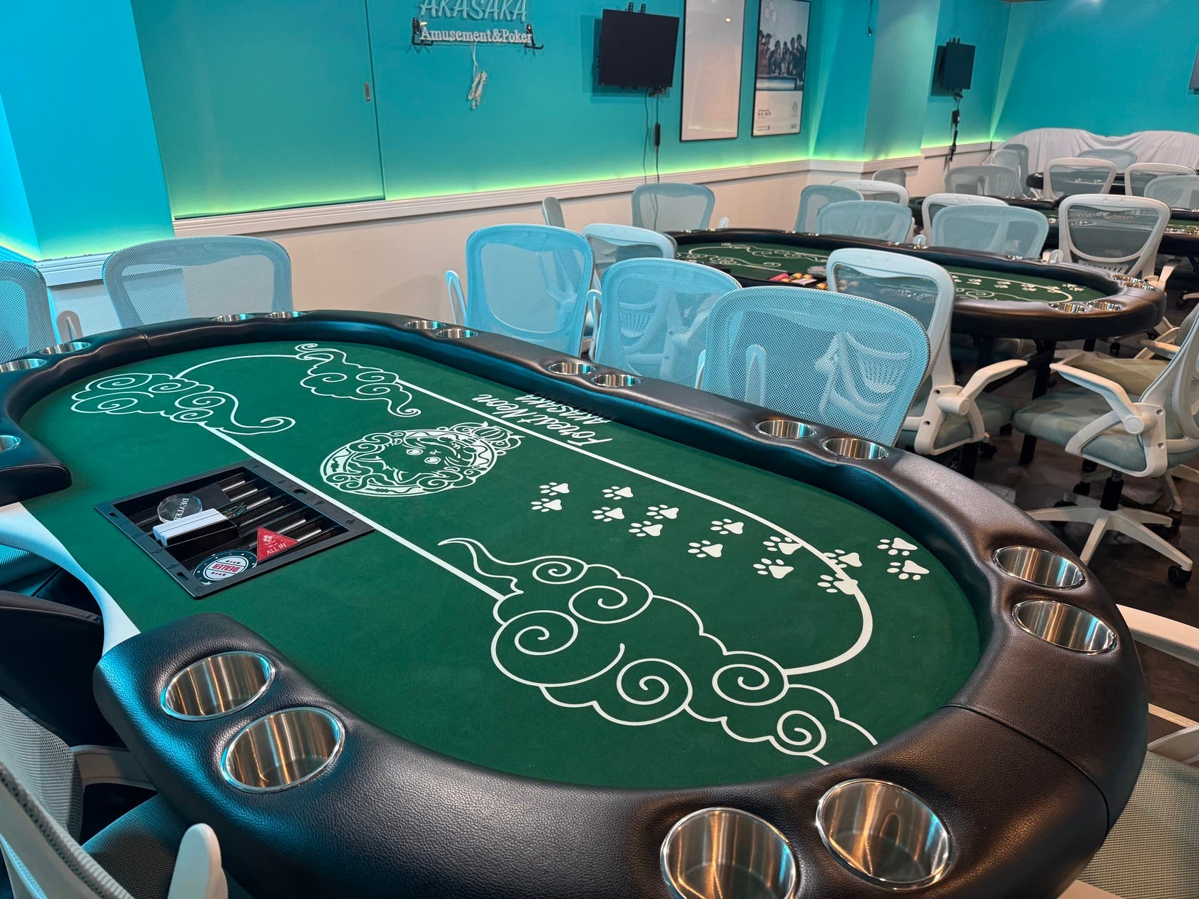 赤坂駅から徒歩1分、港区おしゃれポーカールーム貸切の写真2