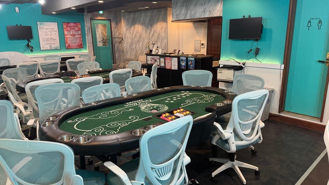 赤坂駅から徒歩1分、港区おしゃれポーカールーム貸切の写真3