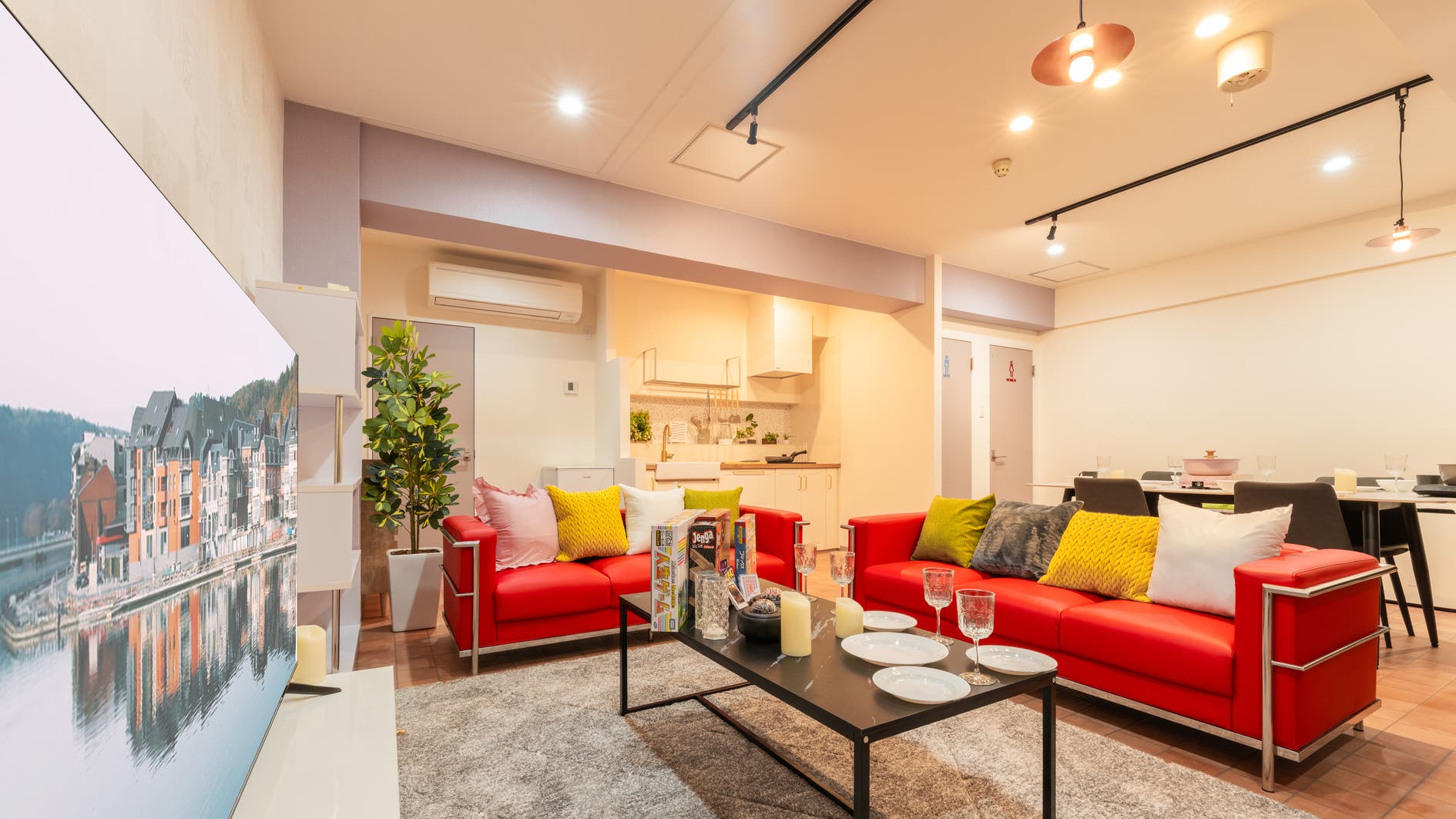 スペモ✨歓送迎会🎊学割👨‍🎓プロジェクター🎥パーティー🎉女子会🎁映画鑑賞🎥483_フルールスペース大須名古屋の写真8