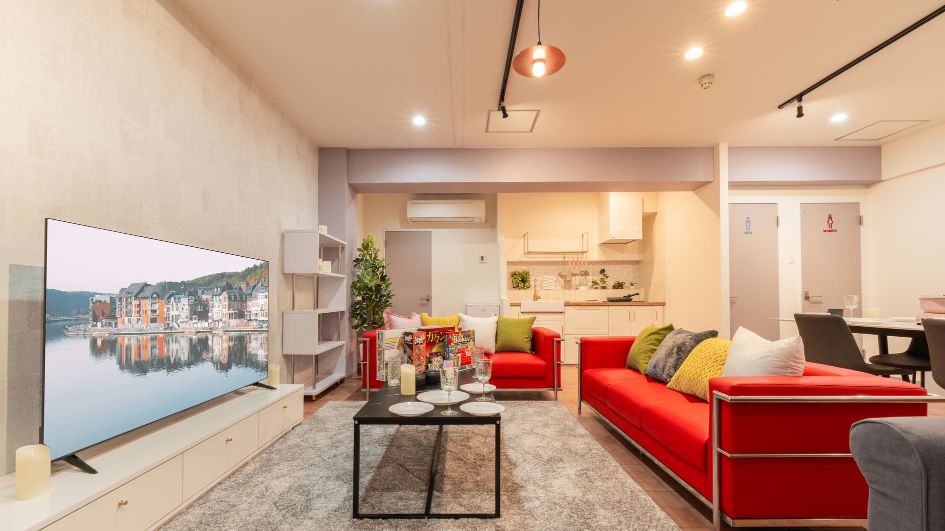 スペモ✨歓送迎会🎊学割👨‍🎓プロジェクター🎥パーティー🎉女子会🎁映画鑑賞🎥483_フルールスペース大須名古屋の写真10