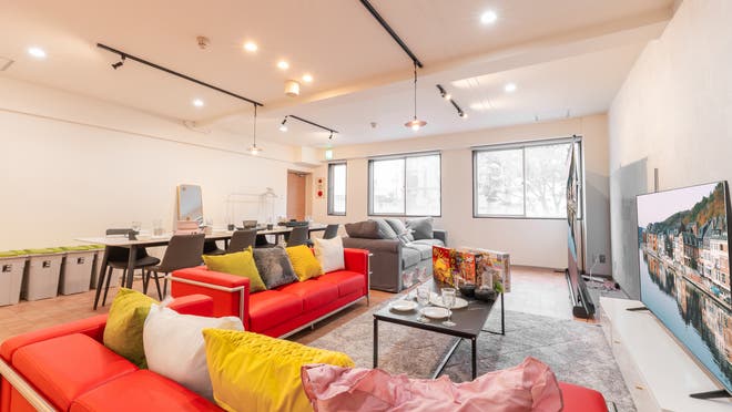 スペモ✨歓送迎会🎊学割👨🎓プロジェクター🎥パーティー🎉女子会🎁映画鑑賞🎥483_フルールスペース大須名古屋の写真9