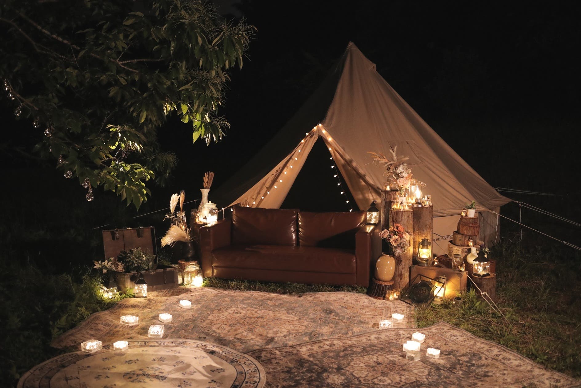 東京でキャンプやグランピング風な屋外撮影スタジオの写真15