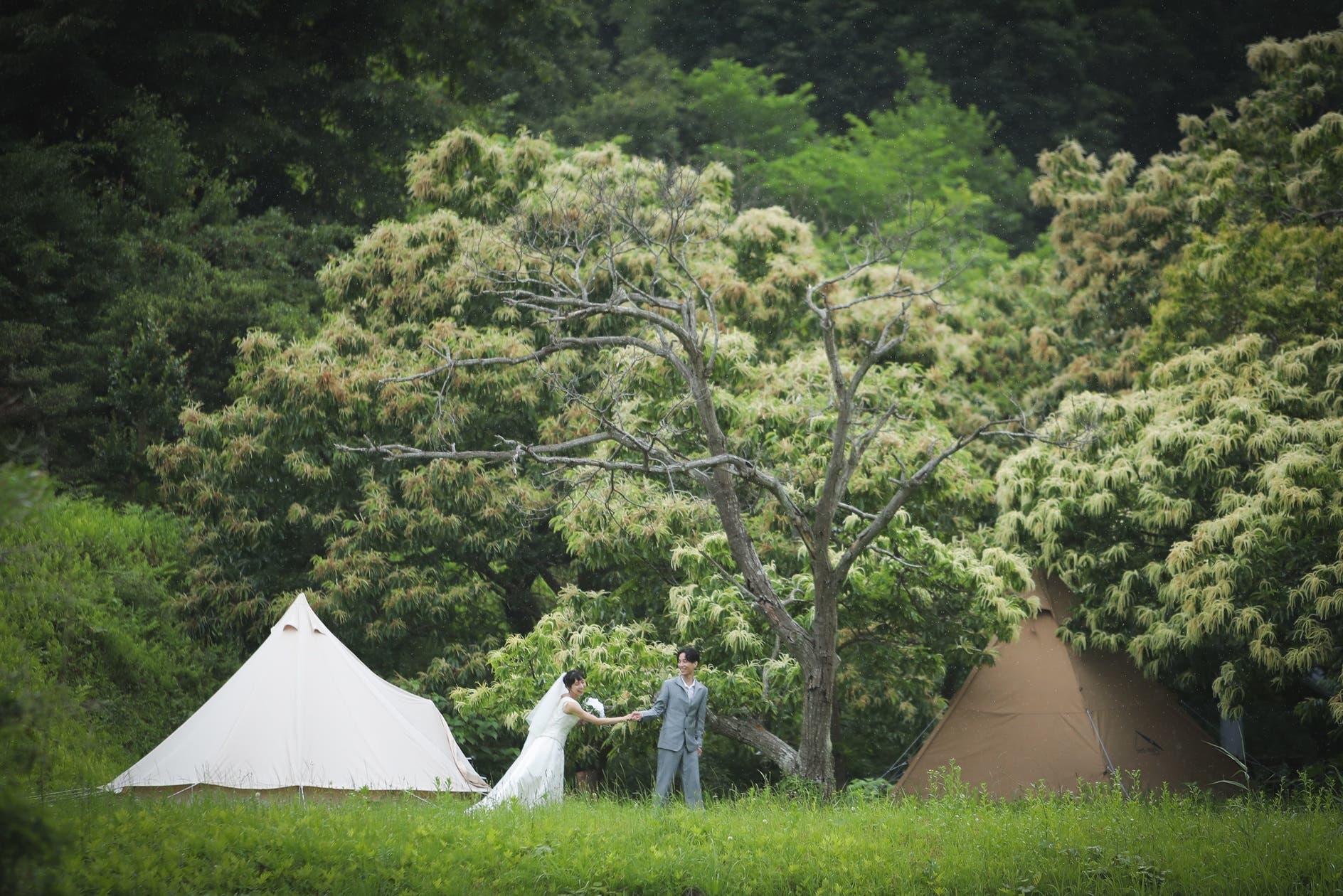 東京でキャンプやグランピング風な屋外撮影スタジオの写真16