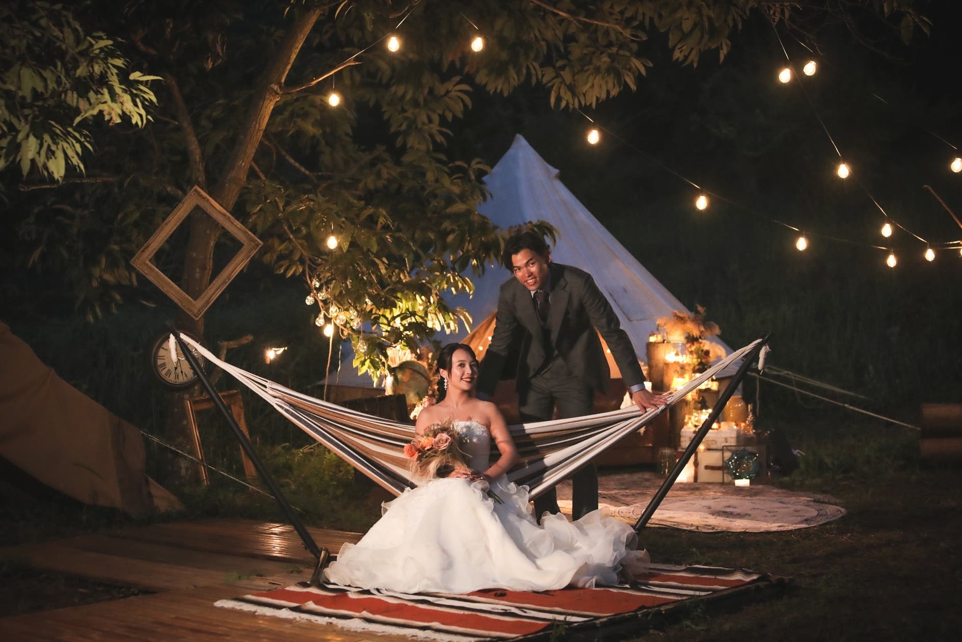 東京でキャンプやグランピング風な屋外撮影スタジオの写真27