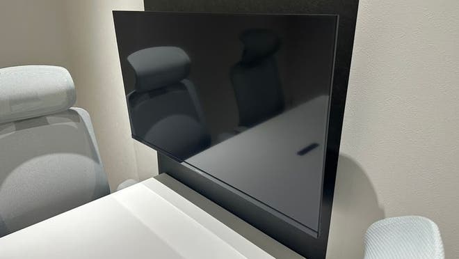 【大名天神】モニター付き完全個室!4名利用可能なミーティングルームBの写真4