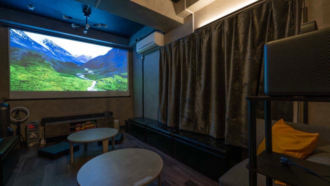 セレコレ🌳価格破壊💰最大14名🉐シアター✨プロジェクタ📽️映画🐈⬛デート💓ゲーム🎮女子会💗nifty横浜の写真9