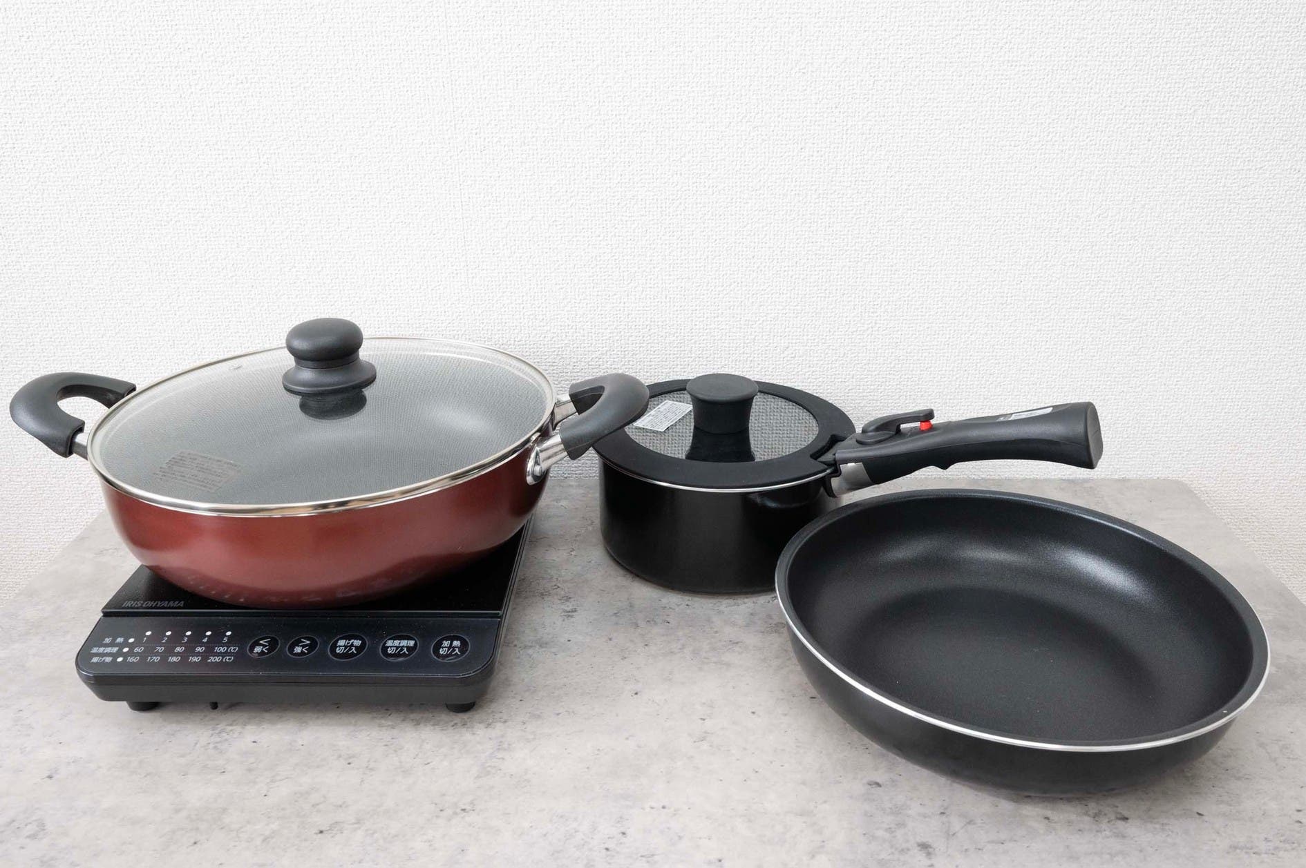 ④卓上IHヒーターとお鍋セットの画像1