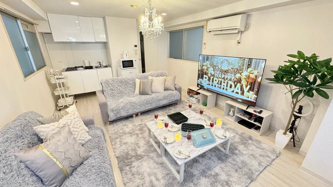 🫧今だけ割引🤍推し活👼話題のパーティー空間💖撮影🎀超大型65型TV🎗コスプレ🥻女子会/デート💃ママ会🍺合コンの写真2