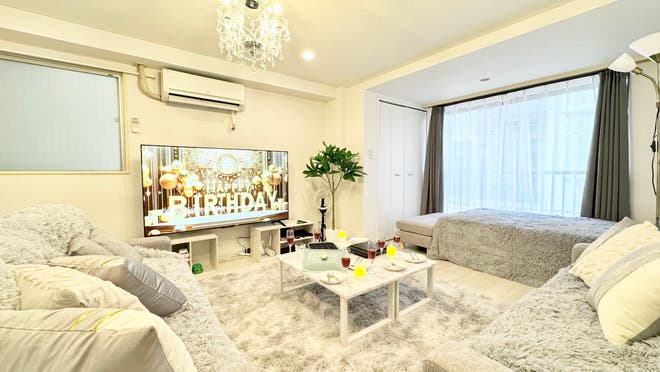 🫧今だけ割引🤍推し活👼話題のパーティー空間💖撮影🎀超大型65型TV🎗コスプレ🥻女子会/デート💃ママ会🍺合コンの写真5