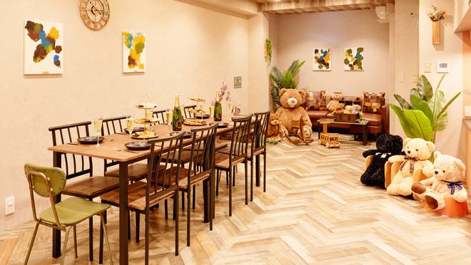 【渋谷新宿からアクセス良好🌈】最大28名!ゴミ回収OP有🧹カウンターキッチン🍳120インチスクリーン🎥の写真6