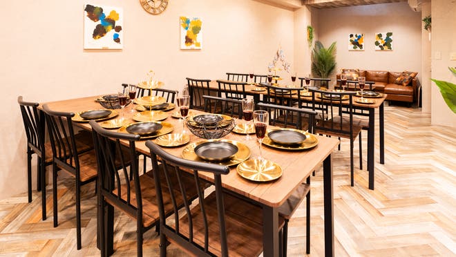 【渋谷新宿からアクセス良好🌈】最大28名!ゴミ回収OP有🧹カウンターキッチン🍳120インチスクリーン🎥の写真4