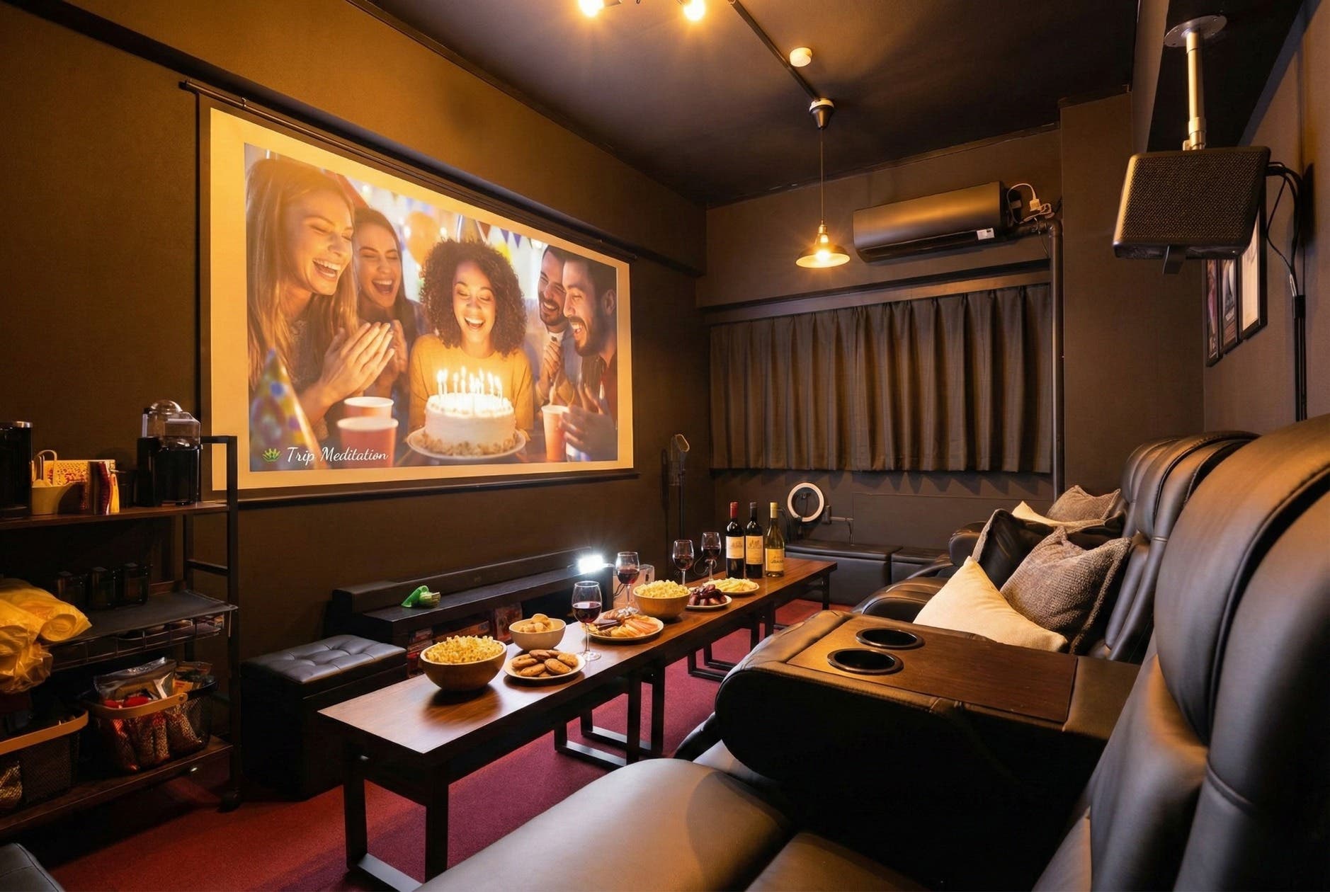 セレコレ🌳価格破壊💰最大14名🉐ﾌﾟﾛｼﾞｪｸﾀｰ📽️映画🐈‍⬛デート💓ゲーム🎮女子会💗pricy永田町の写真1