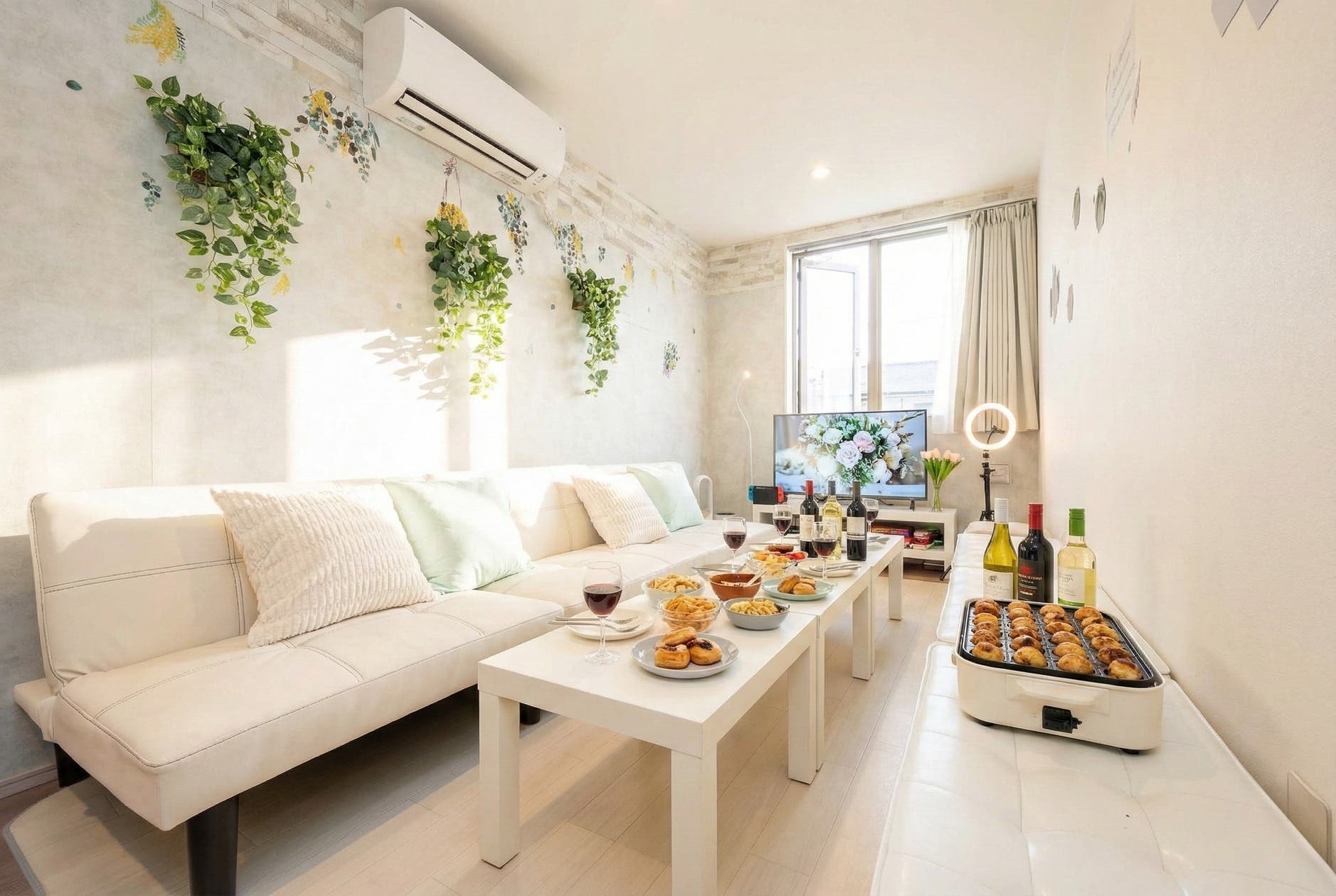 セレコレ🌳価格破壊💰最大18名🉐駅2分🥳ゲーム機🎮女子会💗推し活🌟撮影📷パーティ🥂飲み会🍻whity月島の写真1