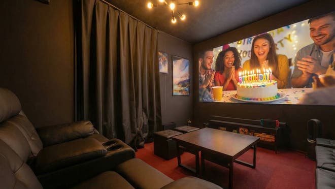 セレコレ🌳価格破壊💰最大10名🉐プロジェクタ📽️映画🐈⬛デート💓ゲーム🎮女子会💗推活🌟pricy大久保の写真1