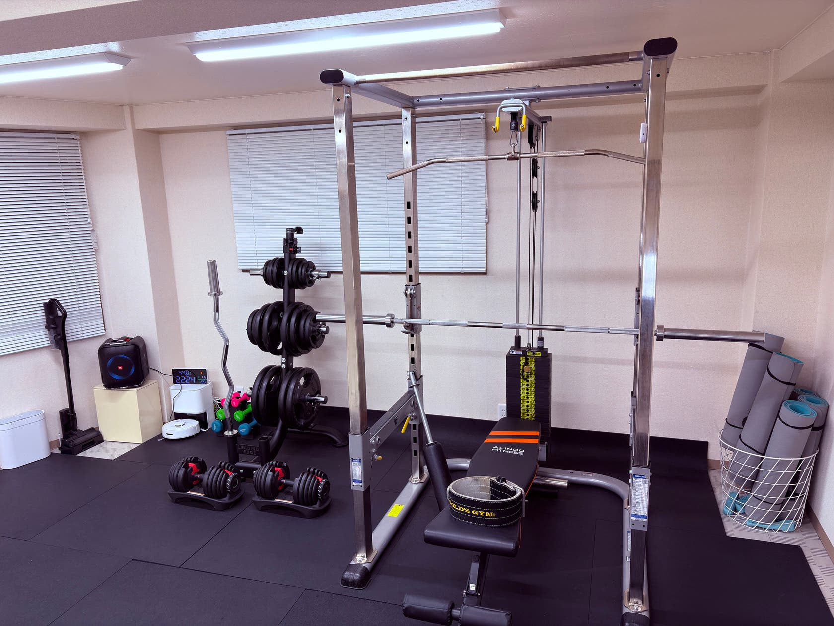 NEW‼️【Open】レンタルジム パワーラック 広々41m2 パーソナル歓迎【西日暮里3分】防音マット有の写真2