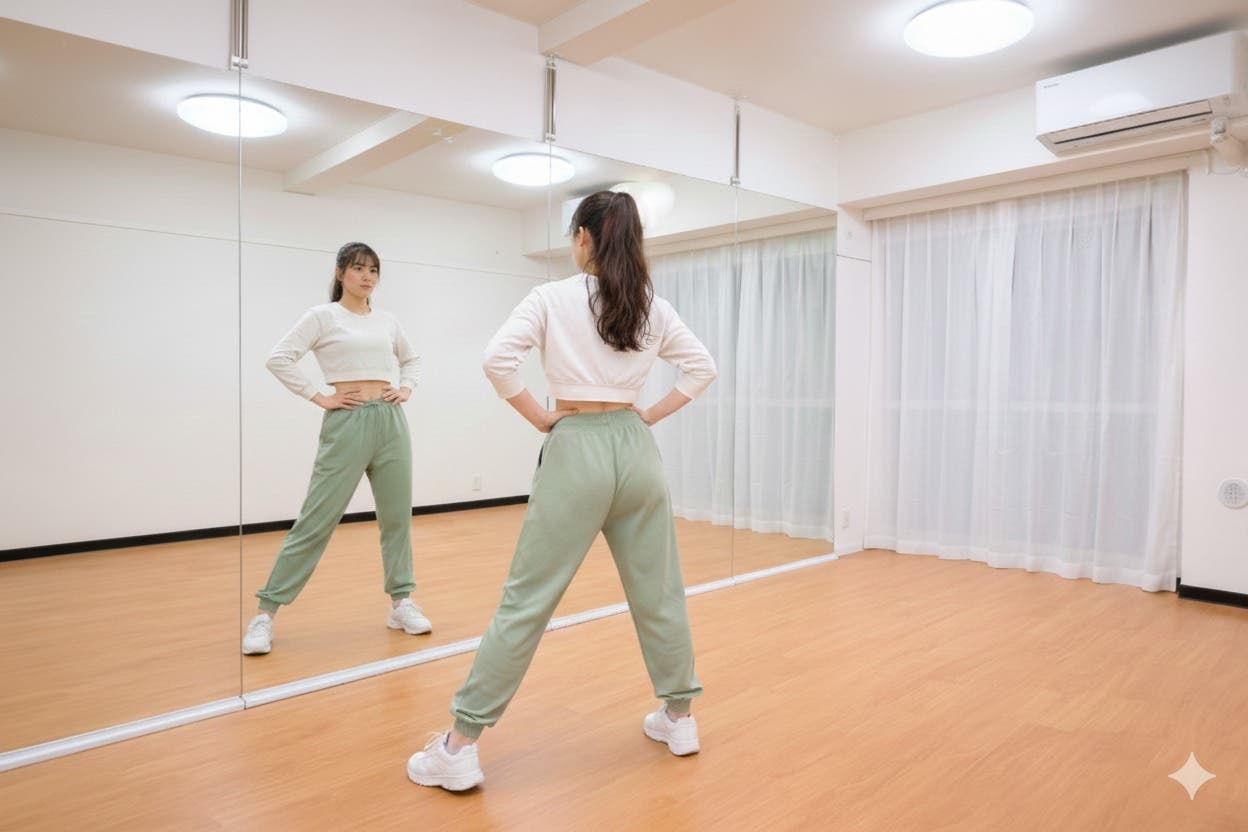 【地域最安値】🎊個人練習|動画撮影に最適🎊｜八王子駅2分｜少人数利用に最適なダンススタジオ｜幅4m大型鏡＆無料備品多数！の写真2