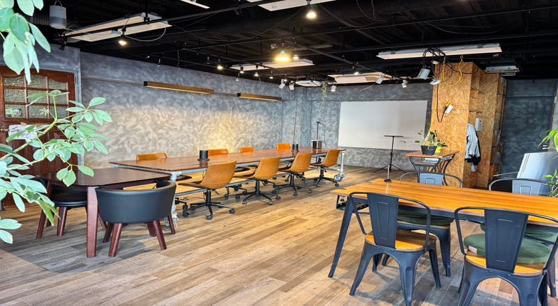【渋谷 徒歩10分以内】撮影・会議・少人数セミナーに最適な会議室/Wi-Fi・プロジェクター完備