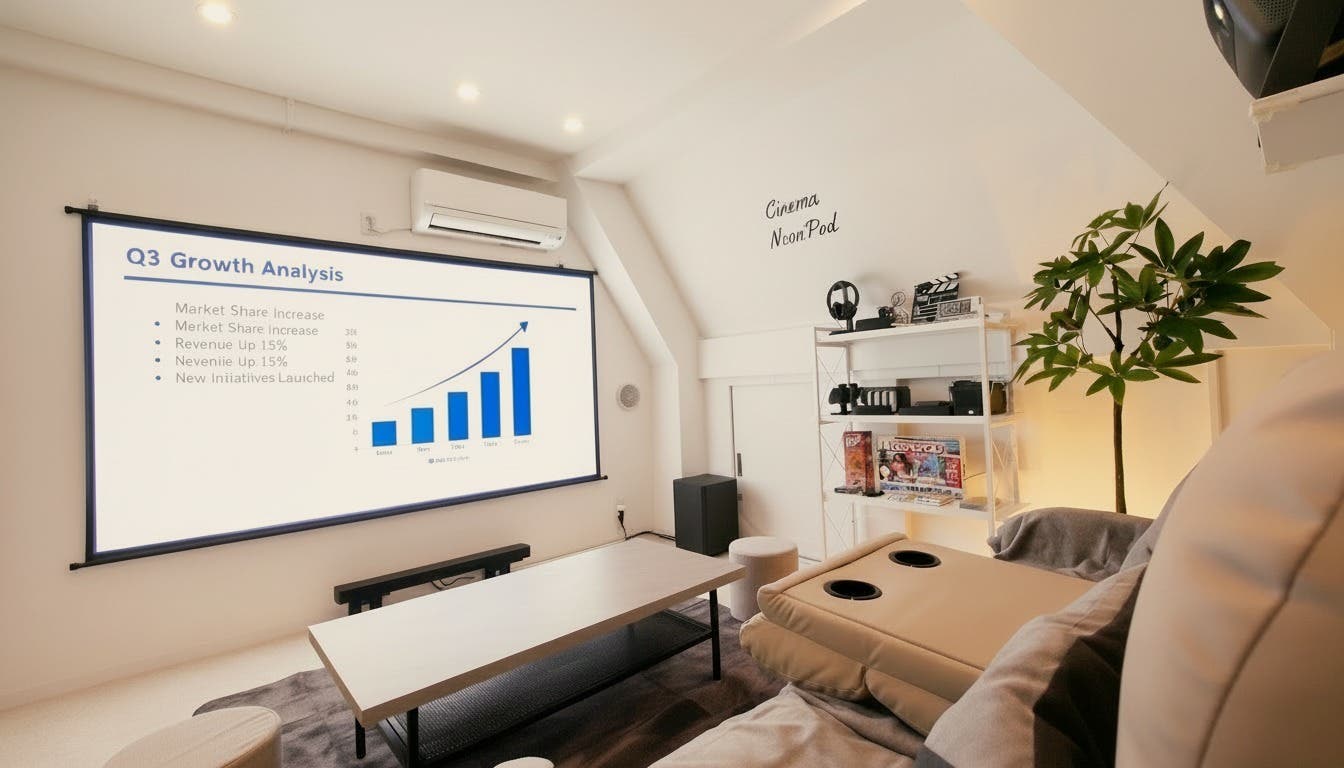 映像と音。映画館級プロジェクターのプライベートシアタールーム｜当日予約可｜アニメや映画鑑賞・おうちデート・推し活・新年会・TCGの写真6