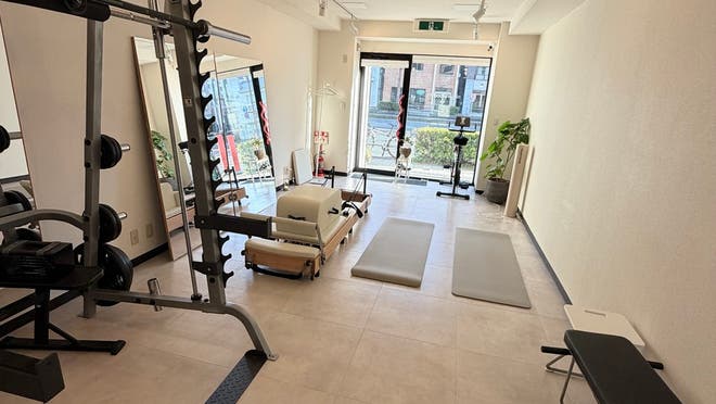 横浜駅近のピラティスパーソナルスタジオになりますの写真7