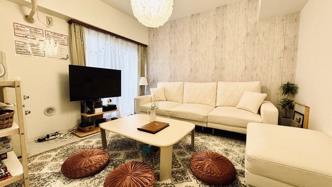 ※10月内装アップデート⭐️錦糸町4分🙆♀️ゆったりソファ🛋️無料ゴミ置き場🏠おうちデート👩❤️👨女子会👭の写真1