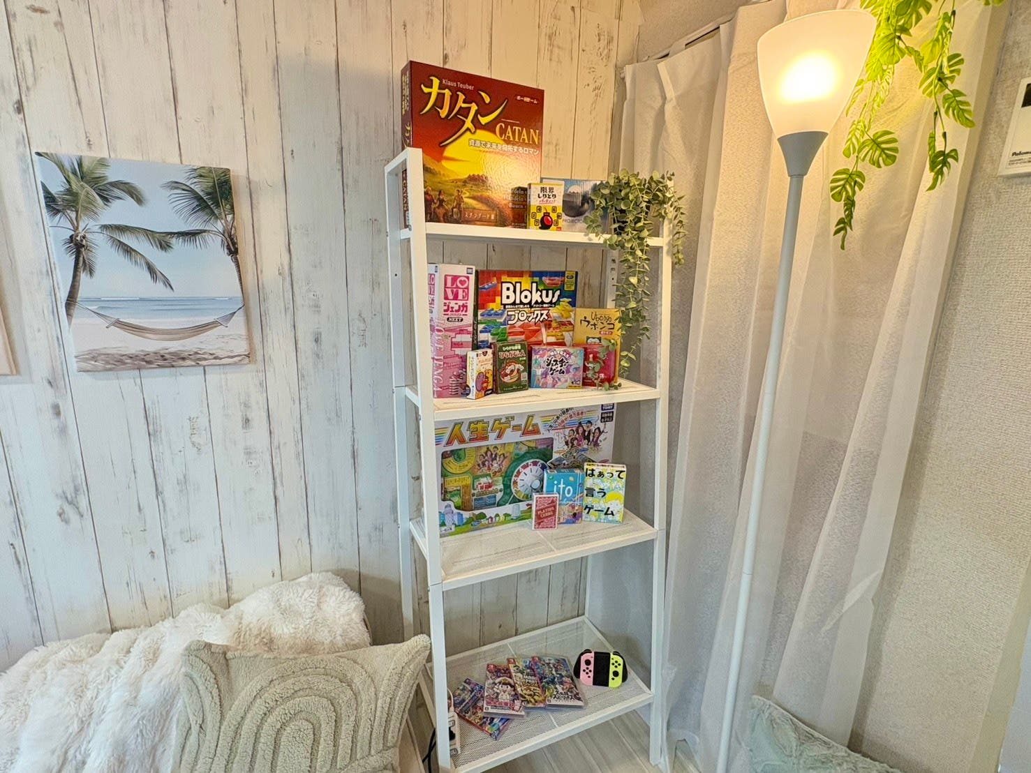 【元町駅徒歩1分】🌴南国リラックス空間✨ボードゲーム充実🎲Switchあり🎮 女子会・デート・二次会にも◎即時予約OKの写真16