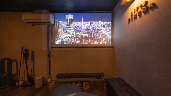 セレコレ🌳価格破壊💰最大12名🉐シアター✨プロジェクタ📽️映画🐈⬛デート💓ゲーム🎮女子会💗nifty新橋の写真5