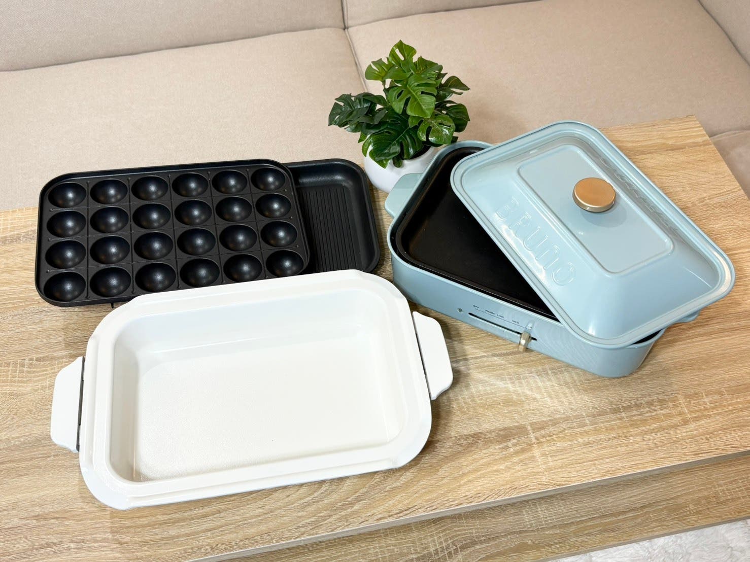 🌈BRUNOホットプレート/たこ焼き器/深鍋の画像1