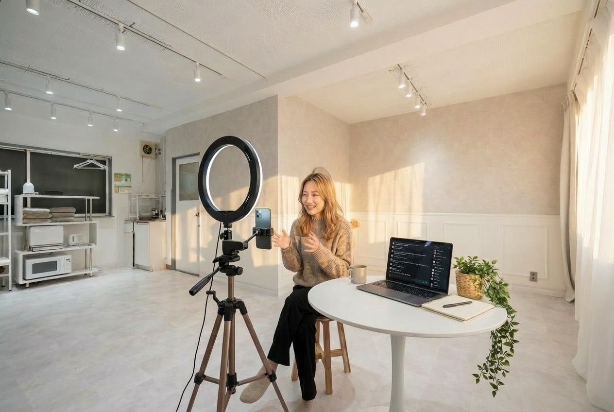 【06✨撮影スタジオ✨撮影機材・小物無料】 神田駅西口3分｜6駅11路線アクセス可🌟モール壁で高級感グッと演出💐ポートレートの写真6