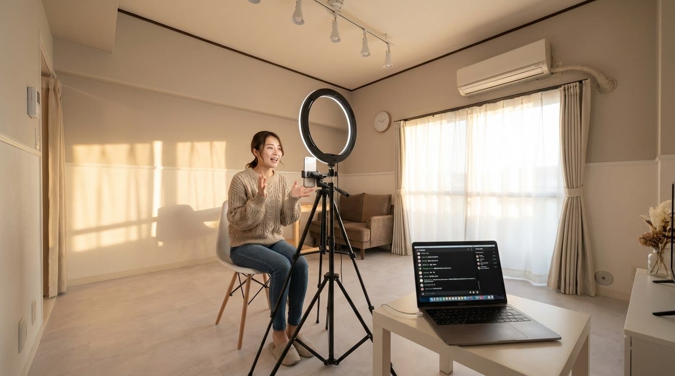 【04,完全貸切の撮影スタジオ/ JR船橋駅北口３分すぐ💐】自然光◎｜モール壁＆撮影小物｜ポートレート｜ライブ配信＆コスプレの写真6