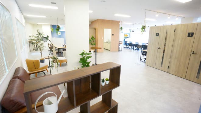 <Q-Works FUKUMA WEB会議席1>JR福間駅直結のシェアオフィス✨完全個室🚪Wi-Fi📶電源🔌の写真9