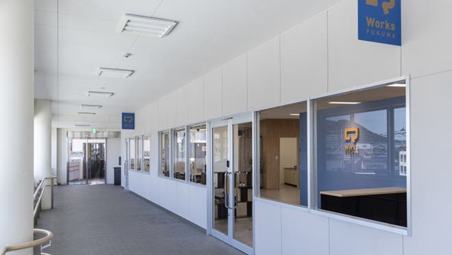 <Q-Works FUKUMA WEB会議席1>JR福間駅直結のシェアオフィス✨完全個室🚪Wi-Fi📶電源🔌の写真11