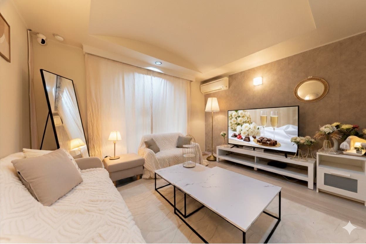 【要町4分/池袋9分】白基調×自然光✨女子会・推し活に🎀デート・映画鑑賞🎥YouTube・コスプレ撮影📷バレンタイン🍫の写真1