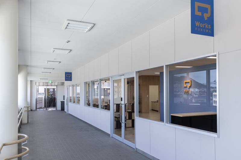 ＜Q-Works FUKUMA 会議室2（最大2名室）＞JR福間駅直結のシェアオフィス✨完全個室🚪Wi-Fi📶モニター🖥️の写真10