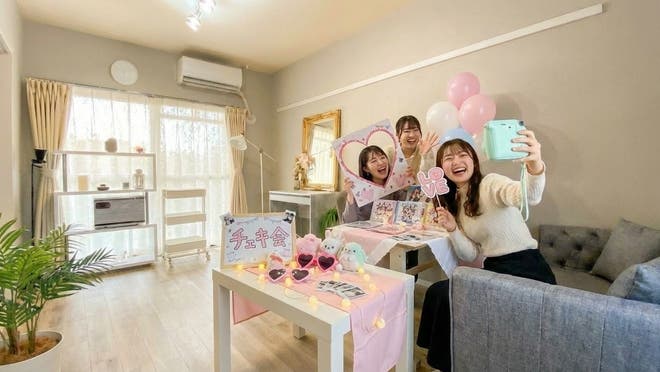 【03,完全貸切のレンスペ/JR船橋駅南口3分💐】大人女子スタイル👑高級感をグッと演出|ライブ配信&コスプレ💃🎉26m²の写真1