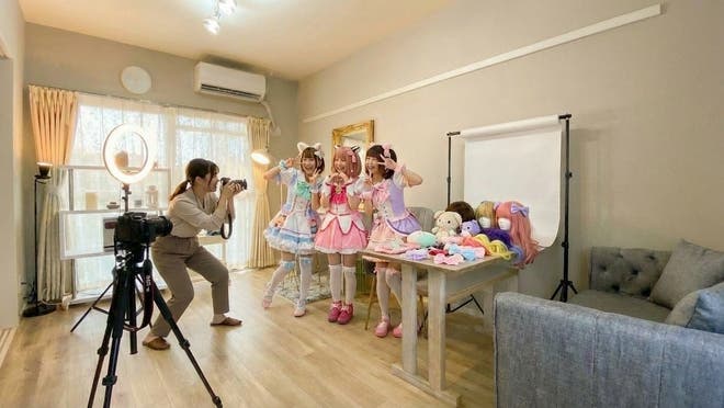 【03,完全貸切のレンスペ/JR船橋駅南口3分💐】大人女子スタイル👑高級感をグッと演出|ライブ配信&コスプレ💃🎉26m²の写真5