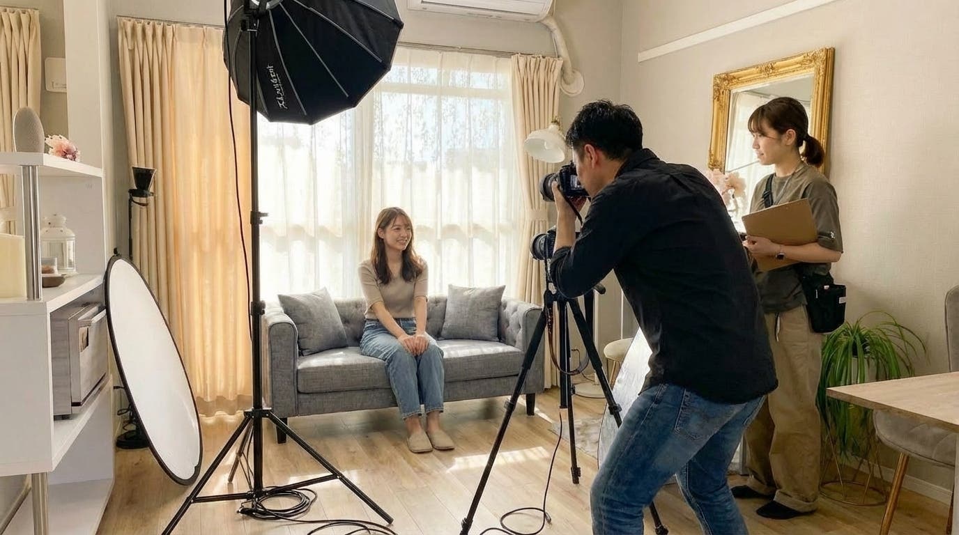 【03,完全貸切のレンスペ/JR船橋駅南口３分💐】大人女子スタイル👑高級感をグッと演出｜ライブ配信＆コスプレ💃🎉２６m²の写真6