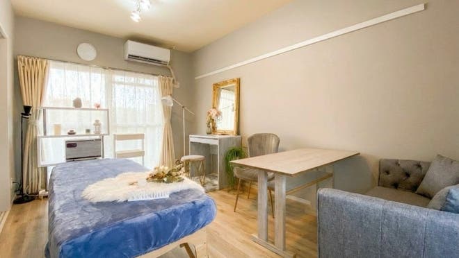 【03💐JR船橋駅南口4分すぐ/完全貸切のプライベートサロン| ✨グッと高級感を演出✨】リラク・整体・ネイル💅/広々26m²の写真1