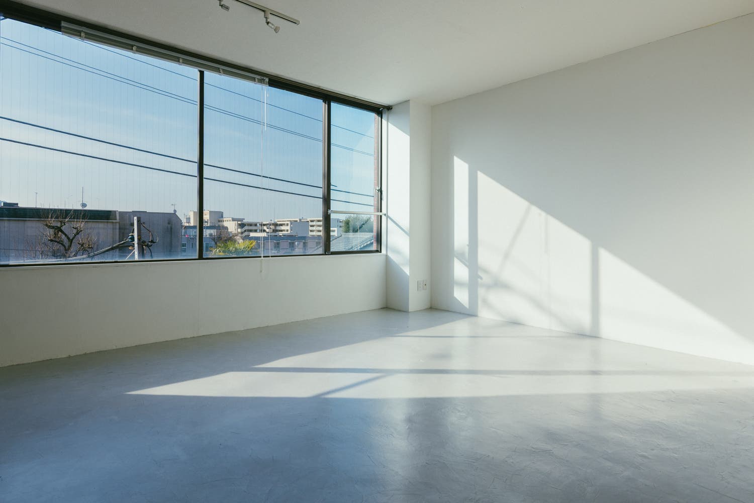 【 本格無料機材!! 】 南向き窓で柔らかい自然光・白壁・モルタル床・奥行き8m ・清潔【駅近！大田区馬込駅2分】の写真2