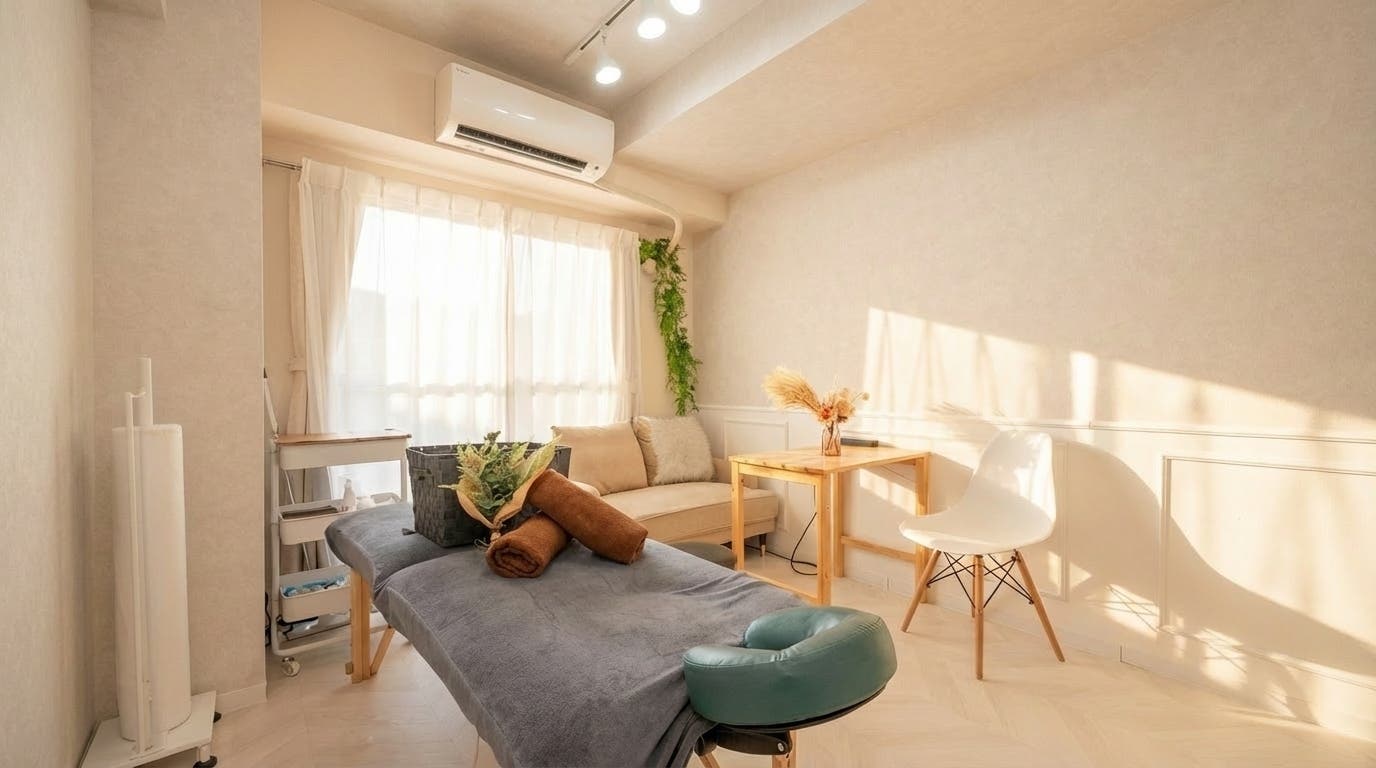 【02💐癒し韓国インテリア｜✨完全個室型プライベートサロン】JR柏駅３分すぐ💆‍♀️リラク・整体・ネイルに💅の写真1