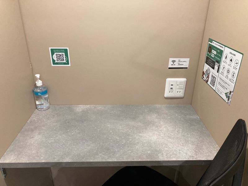 【QUICK solo A-PLACE品川東】No.1　完全個室⭐️Wi-Fi無料！テレワーク/Zoom/自習の写真5